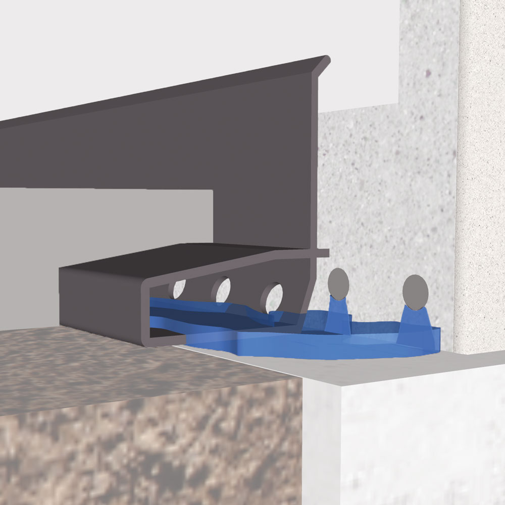 TopDrain On-Footer Drainage Pipe