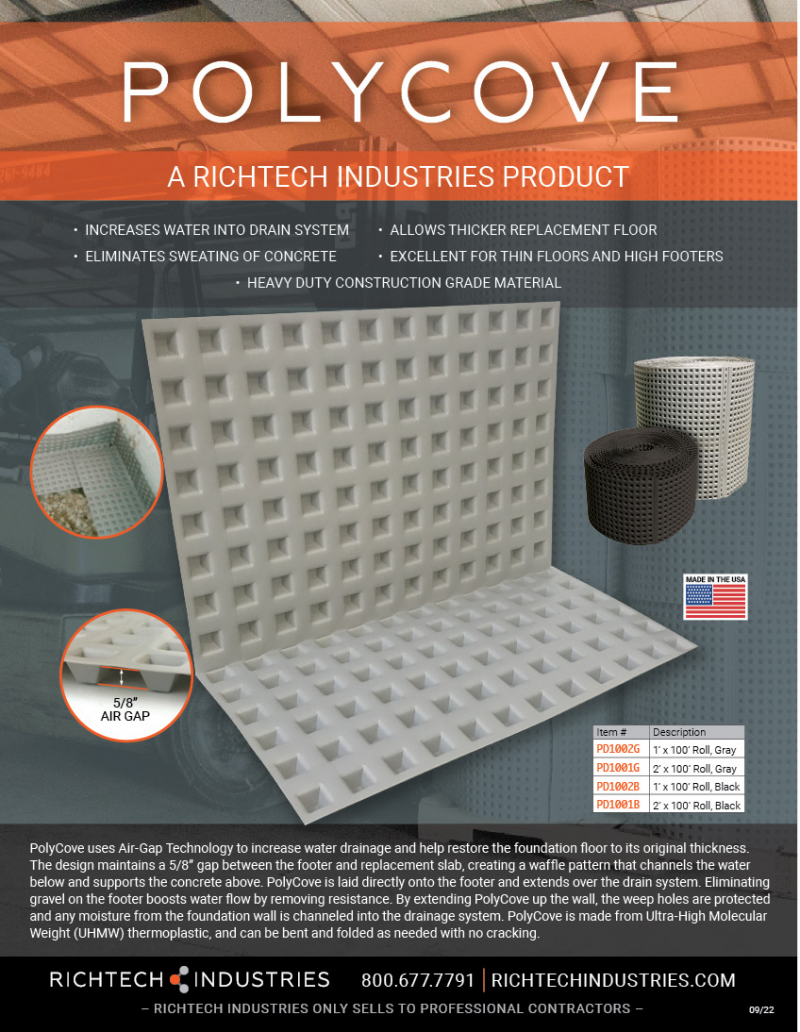 PolyCove Flexible Water Diverter