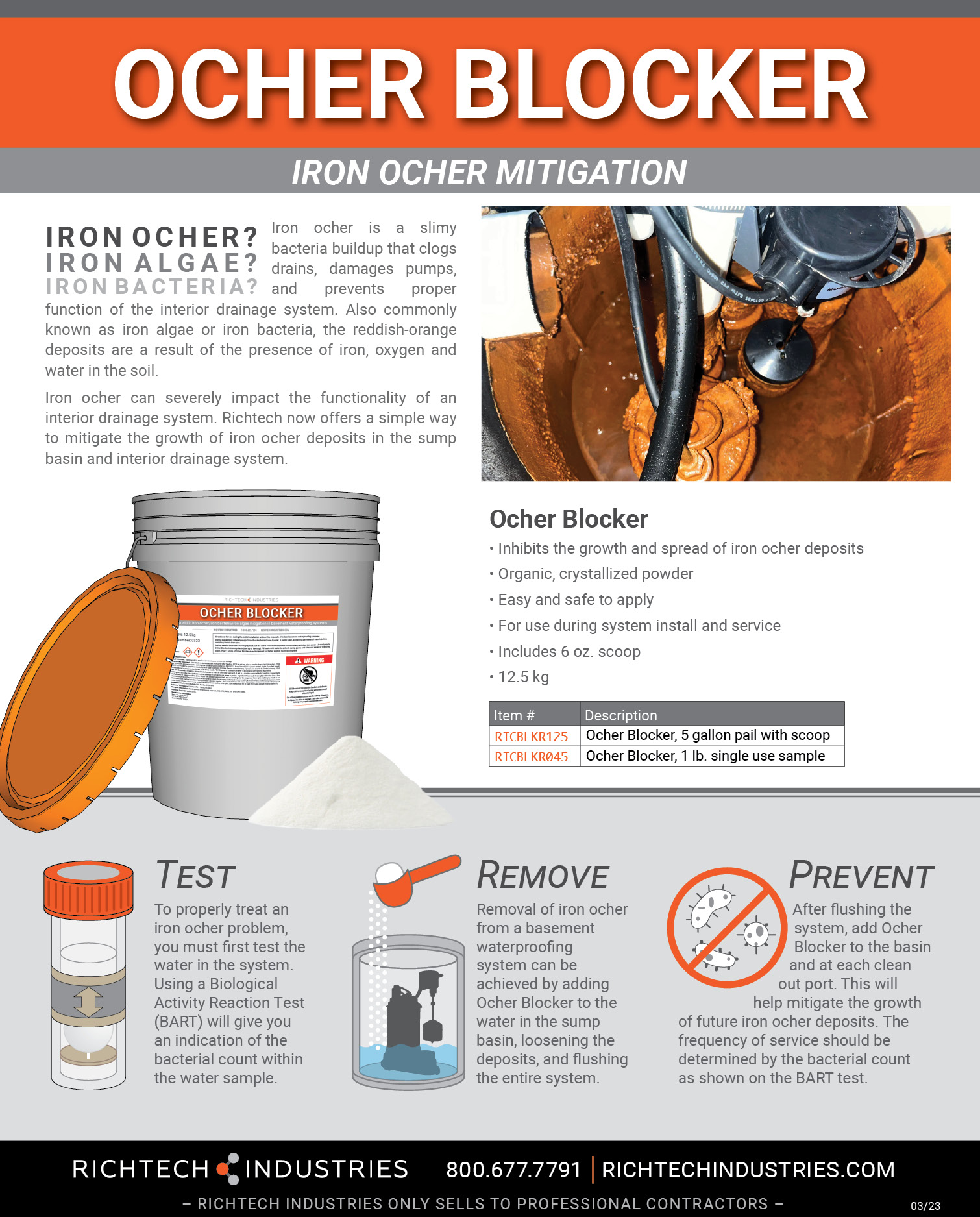 Ocher Blocker - Richtech Industries